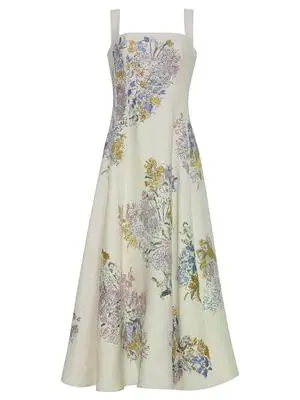 ADAM LIPPES Adam Lippes Bella Midi Dress
