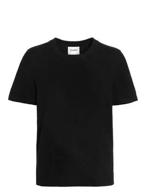 BARRIE Knitted T-shirt - Black
