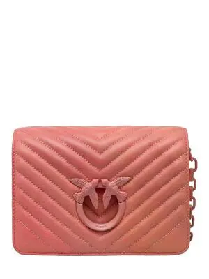 Pinko Mini Love Click Cross Body Bag - Pink