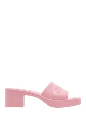 Gucci 60mm Slide Sandal - Pink