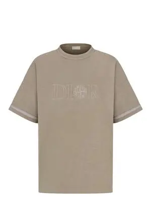 Dior X Stone Island T-shirt - Brown