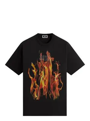 Kith Pyro Box Logo Vintage Tee - Black