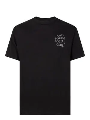 ANTI SOCIAL SOCIAL CLUB Ghost Of You And Me 3m Reflective Tee - Black