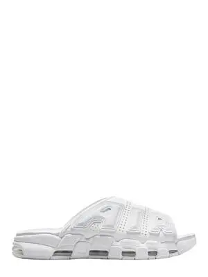 Nike Air More Uptempo Slides White