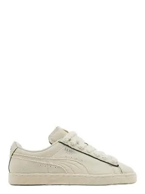 PUMA Laams X Suede Blank Canvas Sneakers - White