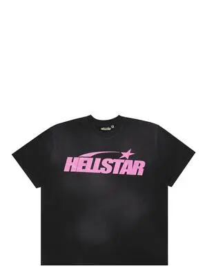 HELLSTAR Classic T-shirt /pink - Black