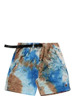 A BATHING APE Chusen One Point Easy Shorts - Blue