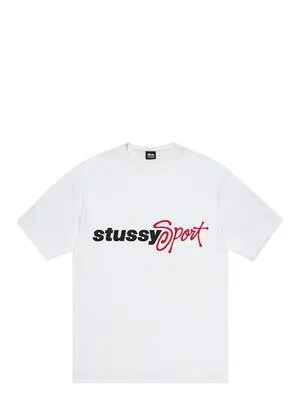 StÜssy Sport Script Tee - White