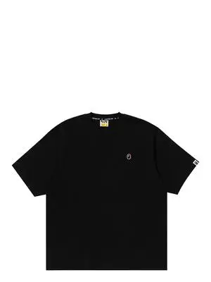A BATHING APE One Point Relaxed Fit Tee - Black