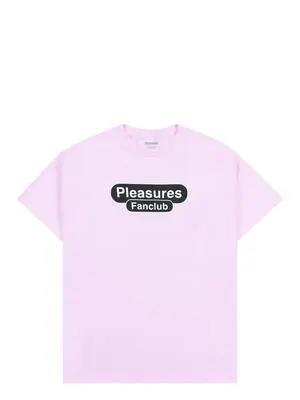 PLEASURES Fanclub T-shirt - Pink