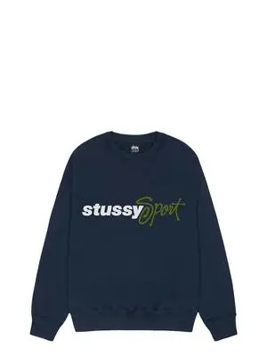 StÜssy Sport Script Crew - Blue