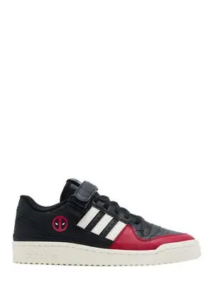 Adidas Marvel X Forum 84 Low 'deadpool' Sneakers - Black