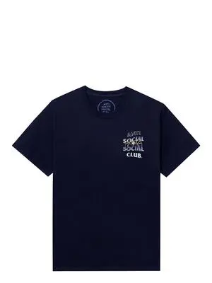 ANTI SOCIAL SOCIAL CLUB Crawl To Me Tee 'navy - Blue