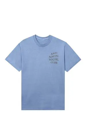 ANTI SOCIAL SOCIAL CLUB Ghost Of You And Me 3m Reflective Tee - Blue