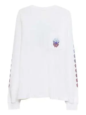 Chrome Hearts Gradient Motif Long-sleeve - White