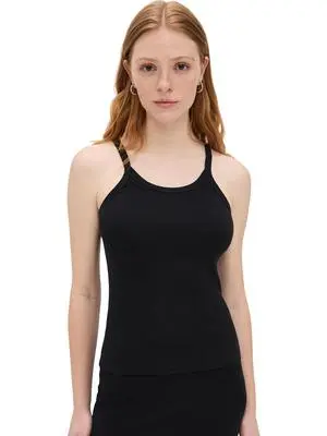 Eterne Rib Tank - Black