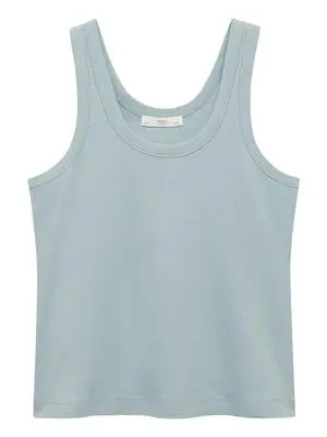 Mango Scoop Neck Tank - Pastel Mint