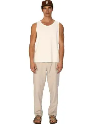 INDUSTRIE AUSTRALIA Industrie Australia The Mallorca Pant New Stone