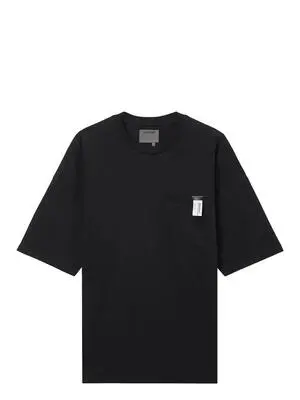 MUSIUM DIV. Pocket-detail Oversized T-shirt - Black