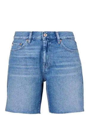Ag Ex-boyfriend Denim Bermuda Shorts - Blue