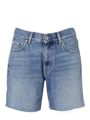 Ag Ex-boyfriend Denim Bermuda Shorts - Blue