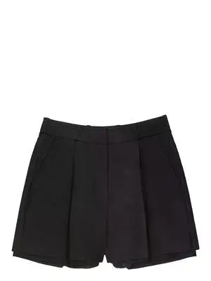 Ports 1961 Wool Tailored Shorts - Black