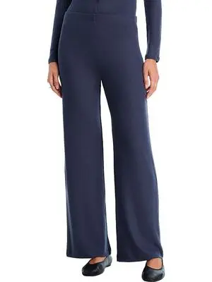 LESET Lauren Wide Leg Pants - Marine