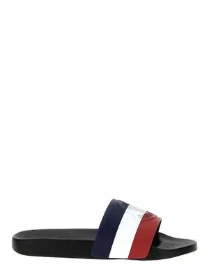 Moncler Basile Slides - Black