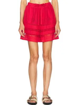 Isabel Marant Étoile Damina Short - Red