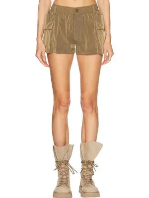 R13 2-way Pocket Short - Olive