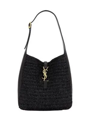 Saint Laurent Saint Laurent Small Le 5 A 7 Hobo Bag Nero