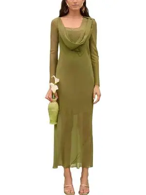 Cult Gaia Eline Dress - Green