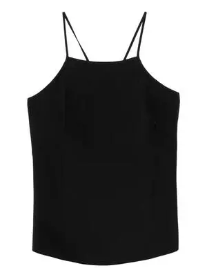 TWINSET Square-neck Tank Top - Black