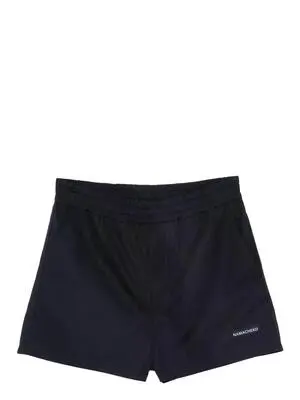 NAMACHEKO Namacheko Logo-Patch Shorts