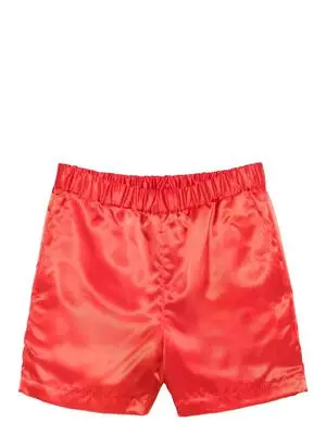 Noir Kei Ninomiya Satin Shorts - Red
