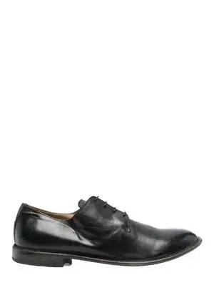 Moma Leather Derby Shoes - Black