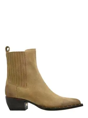 GOLDEN GOOSE Suede Ankle Boots - Neutrals
