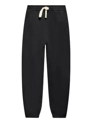 JIL SANDER Cotton Track Pants - Black