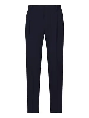 Dolce & Gabbana Dolce & Gabbana Tailored Stretch Twill Pants Blue