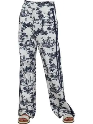 Carbon38 Toile Track Pant - Navy Toile