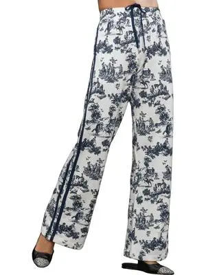 Carbon38 Carbon38 Toile Track Pant Toile Print