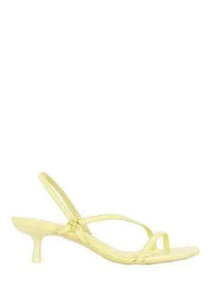 Simkhai Cedonia Stud Strappy Kitten Heel Sandal - Buttercream