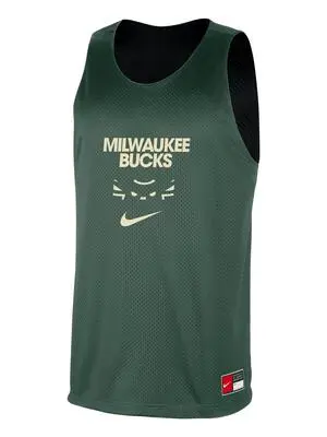 Nike Milwaukee Bucks Courtside Nba Mesh Practice Jersey - Green