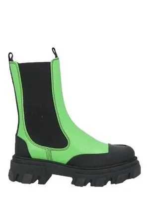 GANNI Ankle Boots - Green