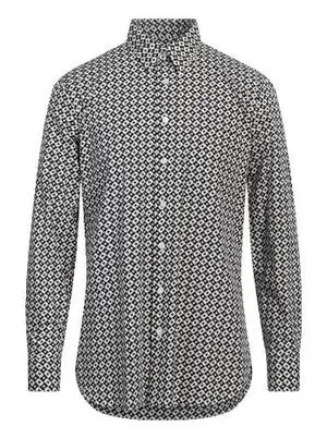 LARDINI Shirt Size Cotton - Black