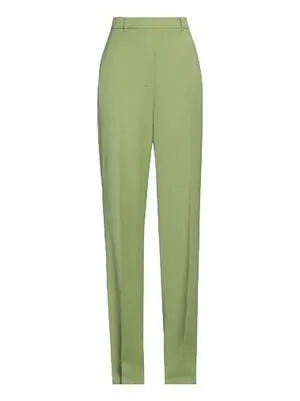 MAX MARA STUDIO Virgin Wool Straight Leg Trousers - Green