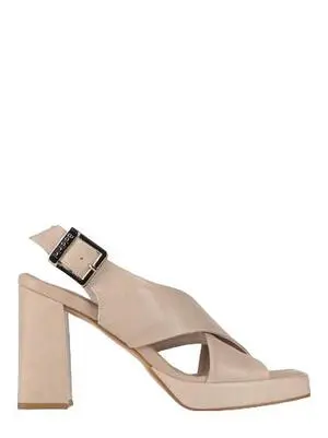 BALDININI Calfskin Sandals - Beige