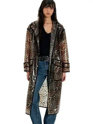 STAND STUDIO True Raincoat - Leopard