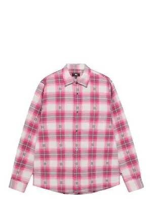 StÜssy Motif Plaid Shirt - Pink