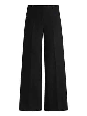 Hugo High-waisted Trousers - Black